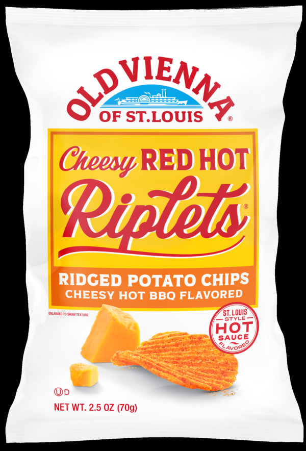 Cheesy Red Hot Riplets - Old Vienna of St. Louis