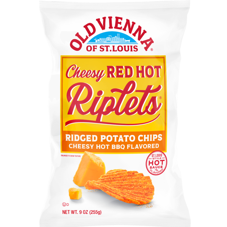 Cheesy Red Hot Riplets - Old Vienna of St. Louis